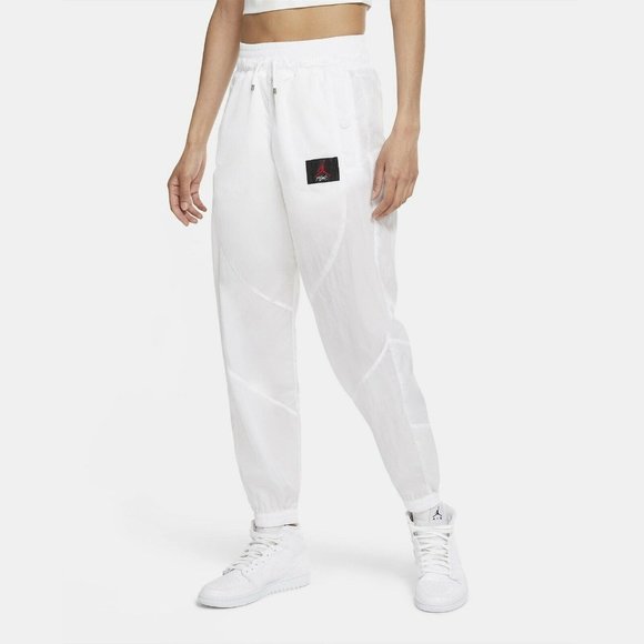 Jordan | Pants & Jumpsuits | Nike Air Jordan Flight Active Pants White ...